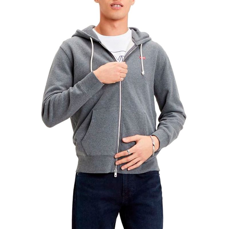 Levi's - Housemark Original sweatshirt with zip and hood on Arteni.it