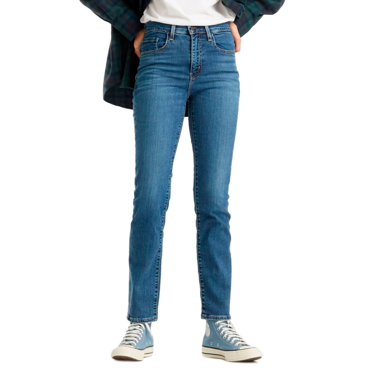 Levi's - Jeans 724 dritti a vita alta su Arteni.it