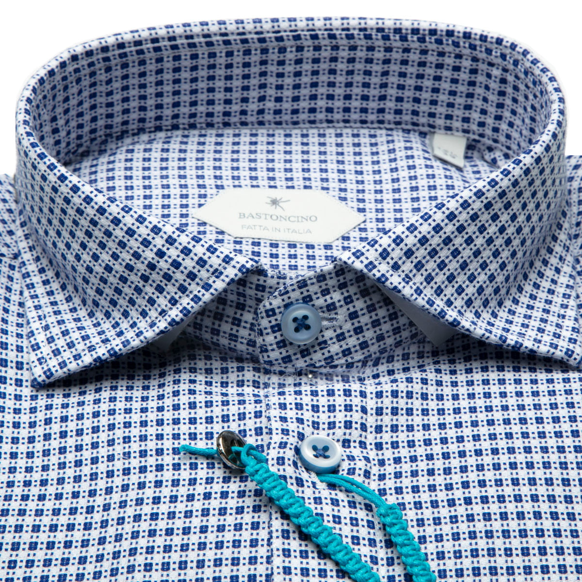 Bastoncino - Simo M / L shirt in jacquard cotton on Arteni.it