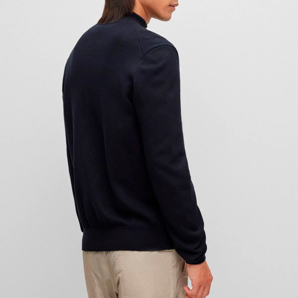Boss - Palano cardigan in cotton knit on Arteni.it