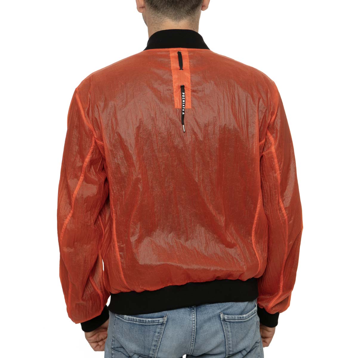 Premiata - Apus jacket in orange nylon on Arteni.it
