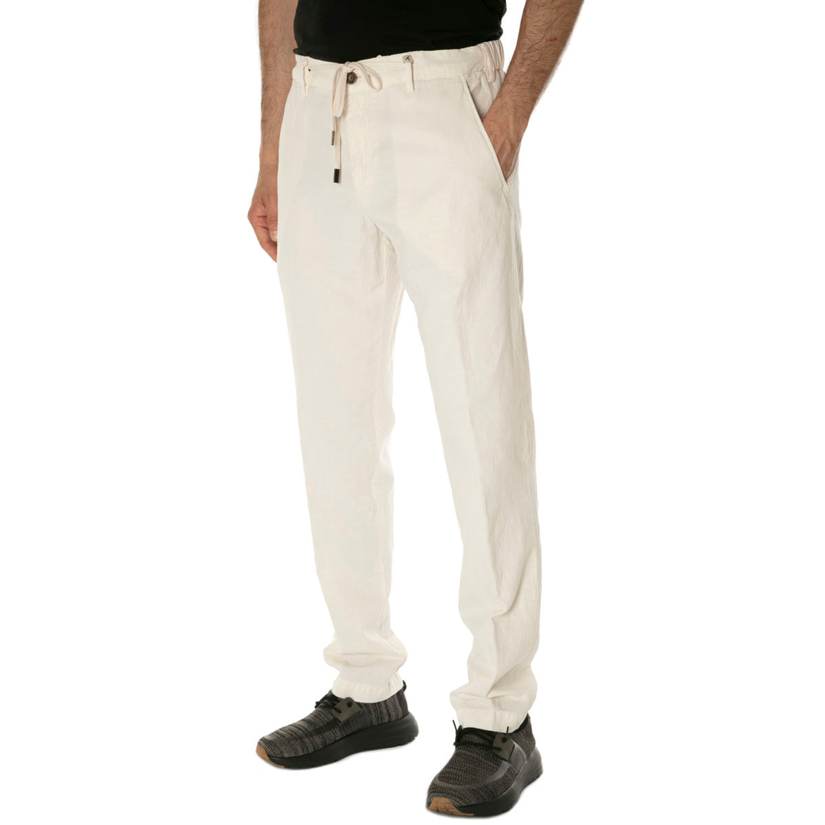 Myth's - Apollo trousers in linen blend on Arteni.it