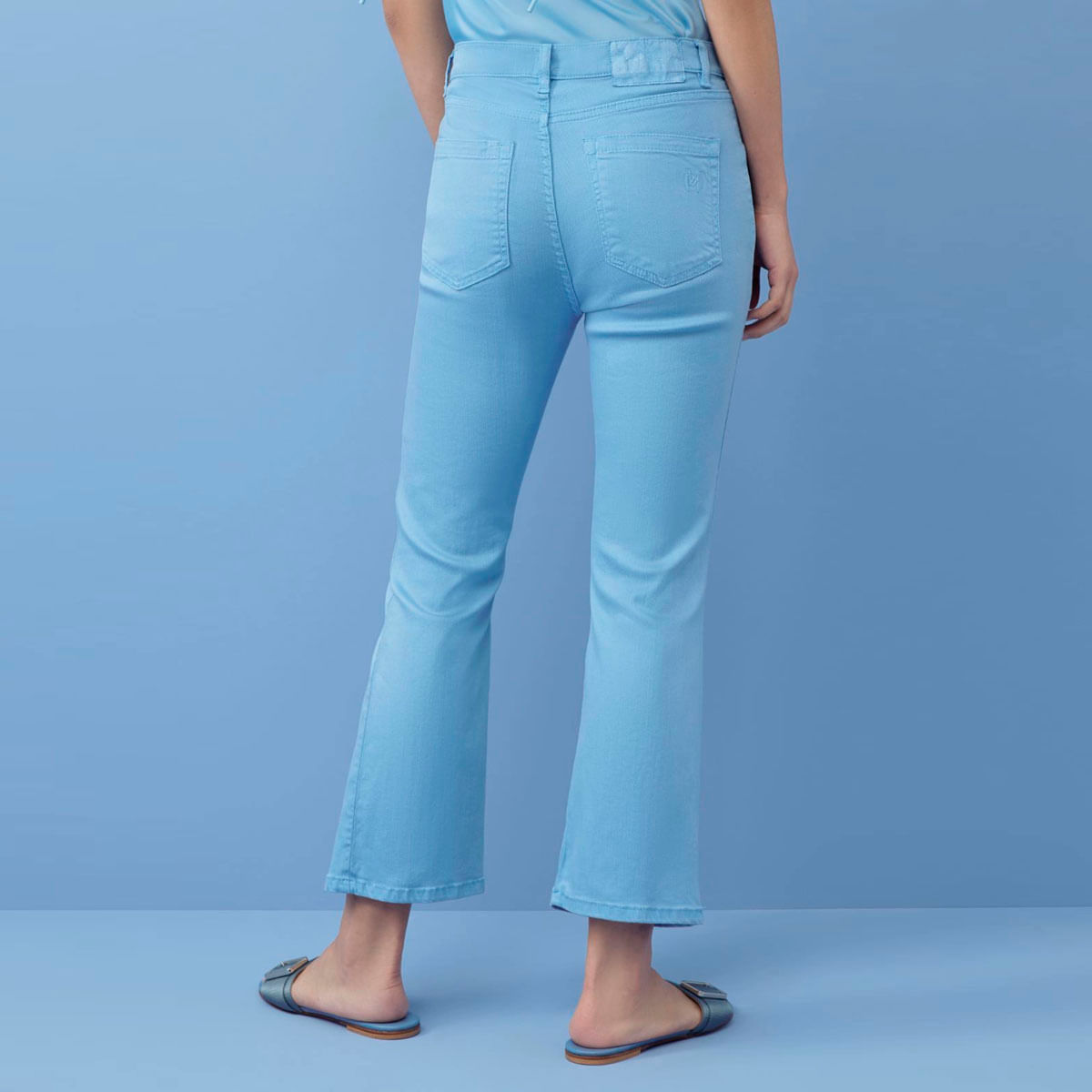 Marella - Pantalone flare tinta unita Amerigo su Arteni.it