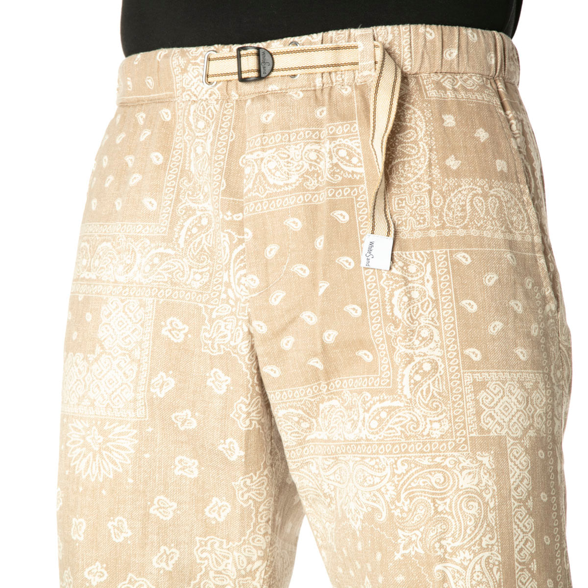 White Sand - Pantalone Greg stampa paisley su Arteni.it