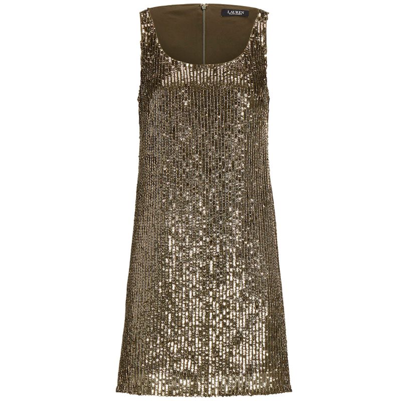 Polo Ralph Lauren - Abito smanicato con paillettes su Arteni.it