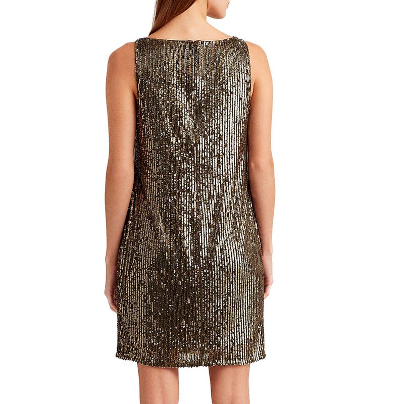 Polo Ralph Lauren - Abito smanicato con paillettes su Arteni.it