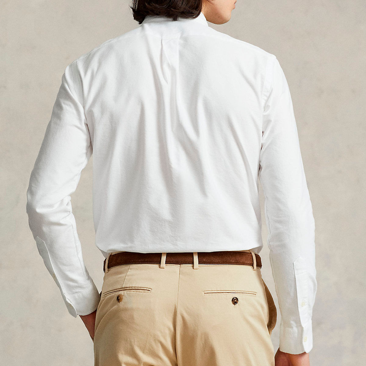 Polo Ralph Lauren - Camicia Oxford Custom fit bianca in cotone su Arteni.it