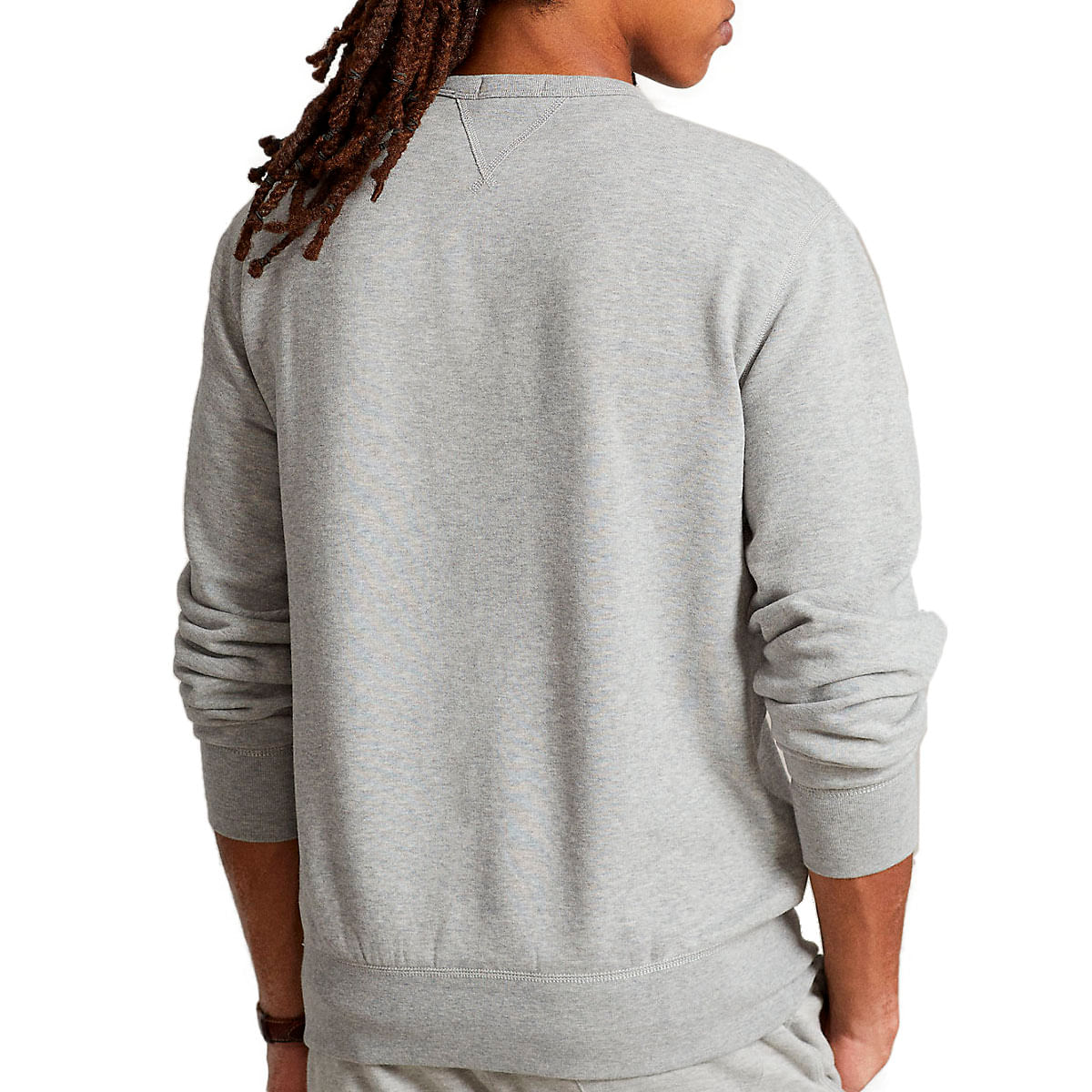 Polo Ralph Lauren - Gray RL sweatshirt with pony on Arteni.it