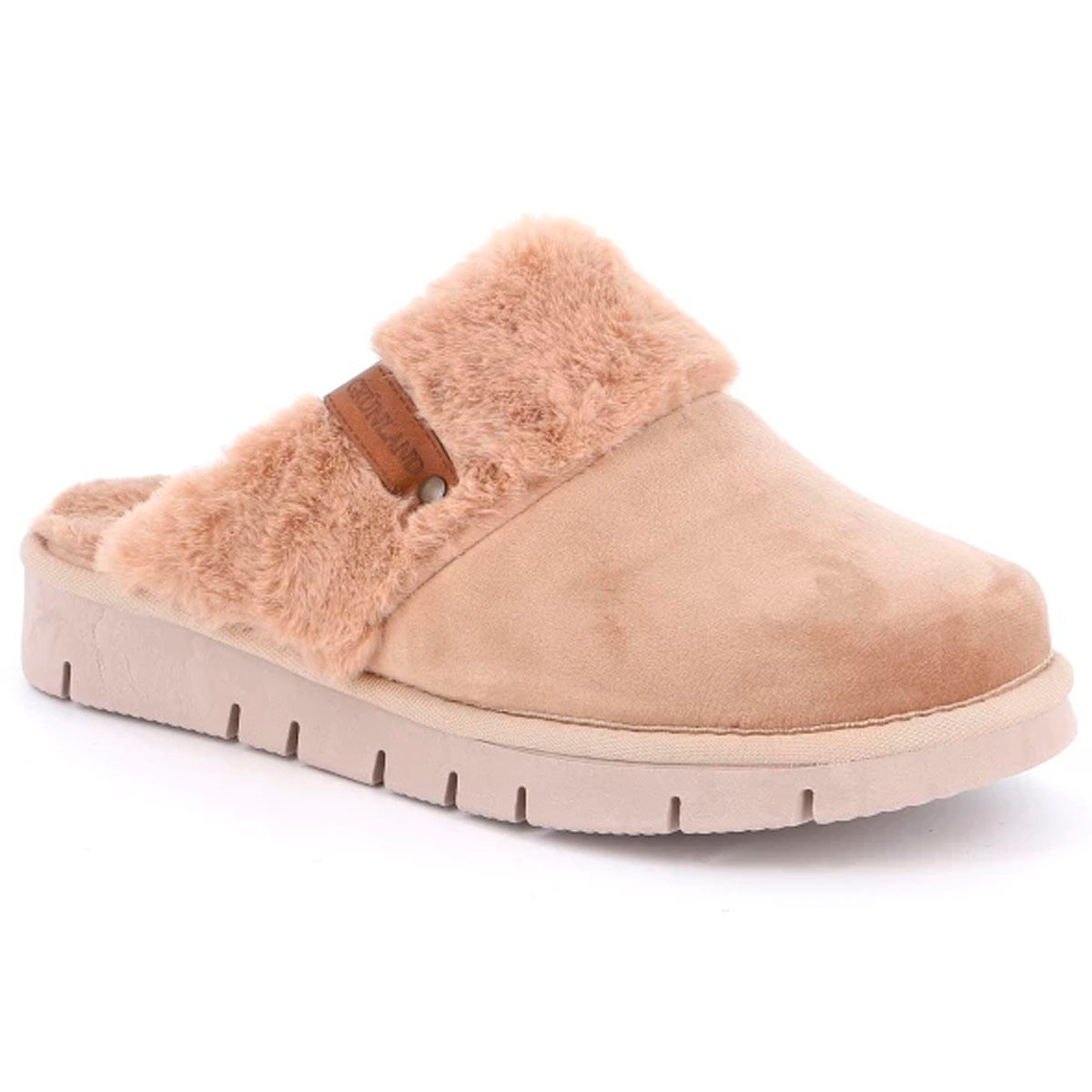 Grunland - Loxi slipper with faux fur on Arteni.it