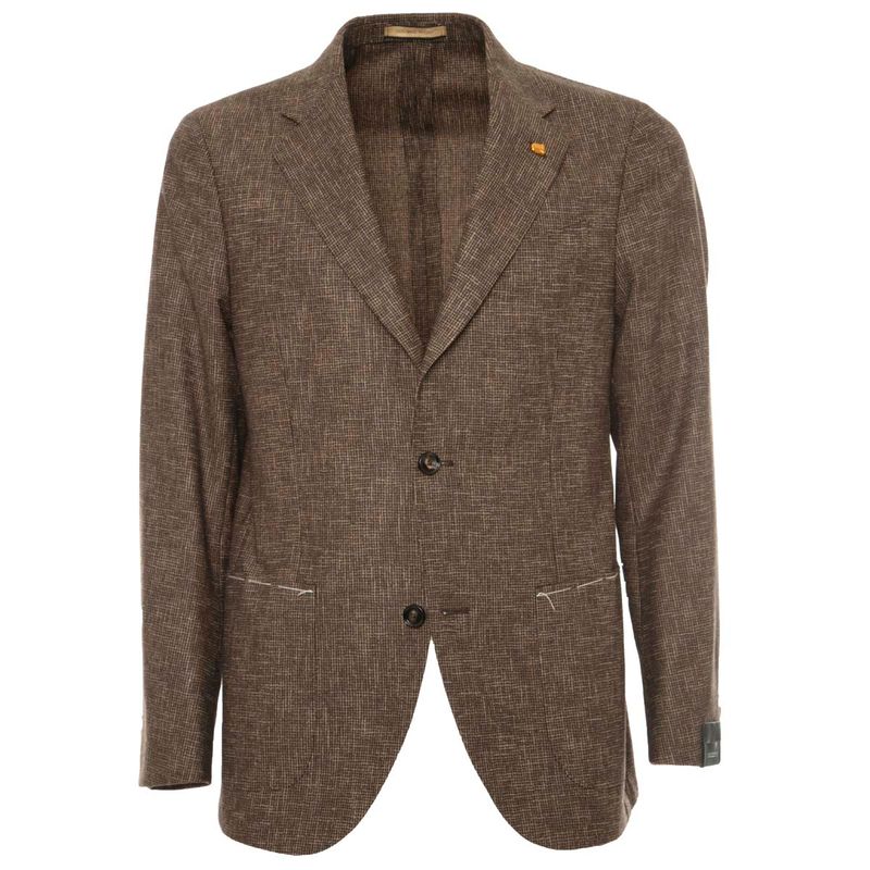 Latorre - Brown houndstooth jacket on Arteni Shop