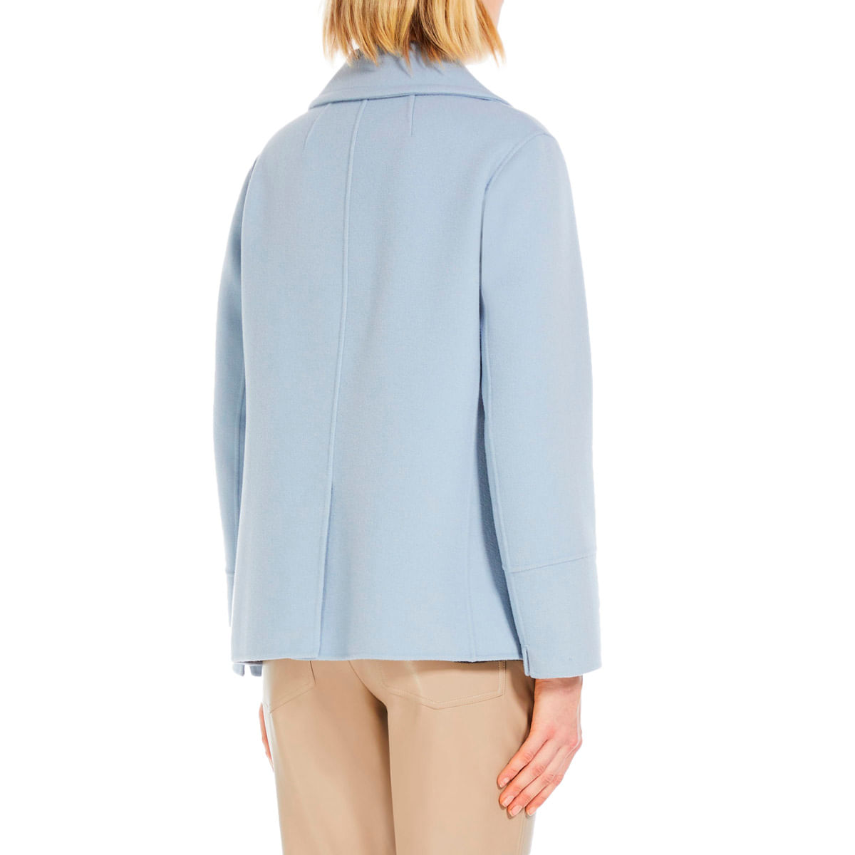 Max Mara - Caban monopetto in lana Moon su Arteni.it