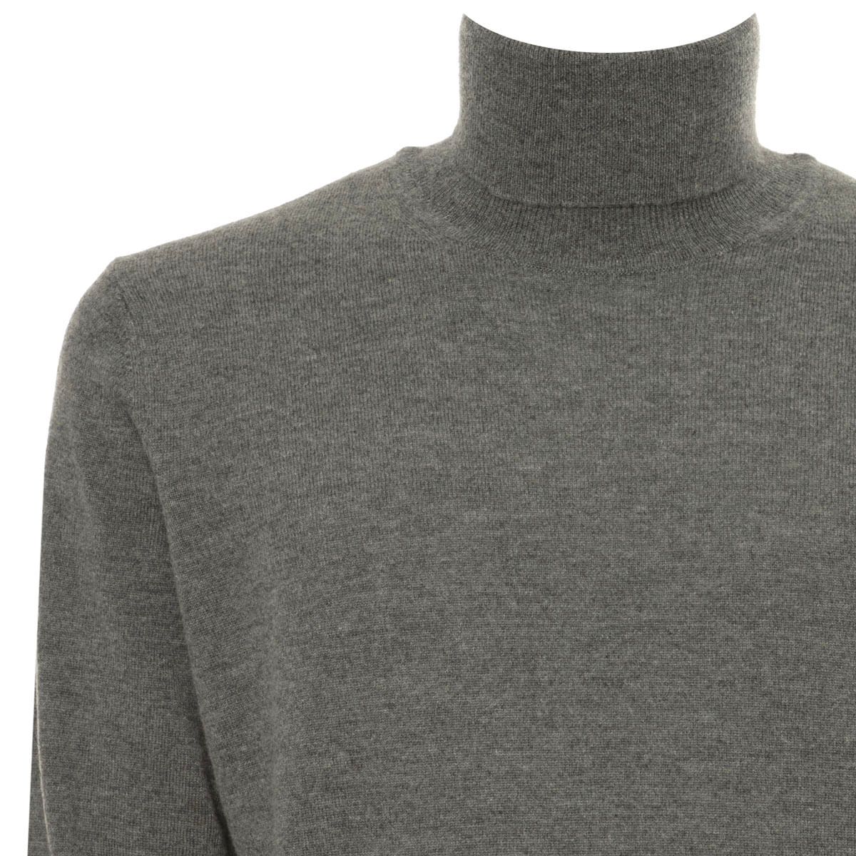KANGRA - High-neck wool, silk and cashmere blend sweater on arteni.it