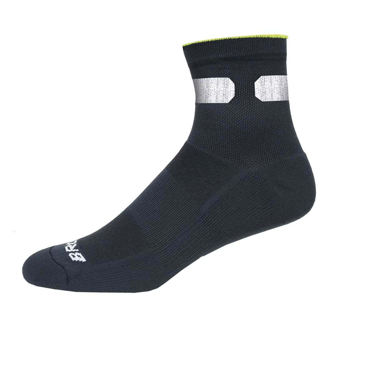 Brooks - Gray Carbonite Sock running socks on Arteni.it