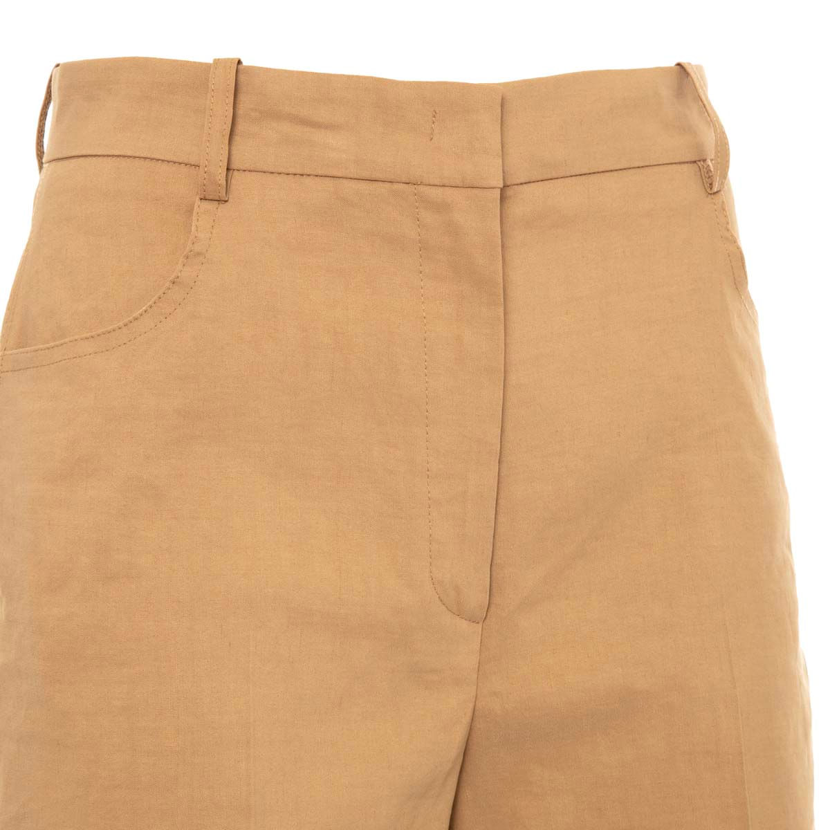 Pinko - Pantalone dritto in misto lino su Arteni.it