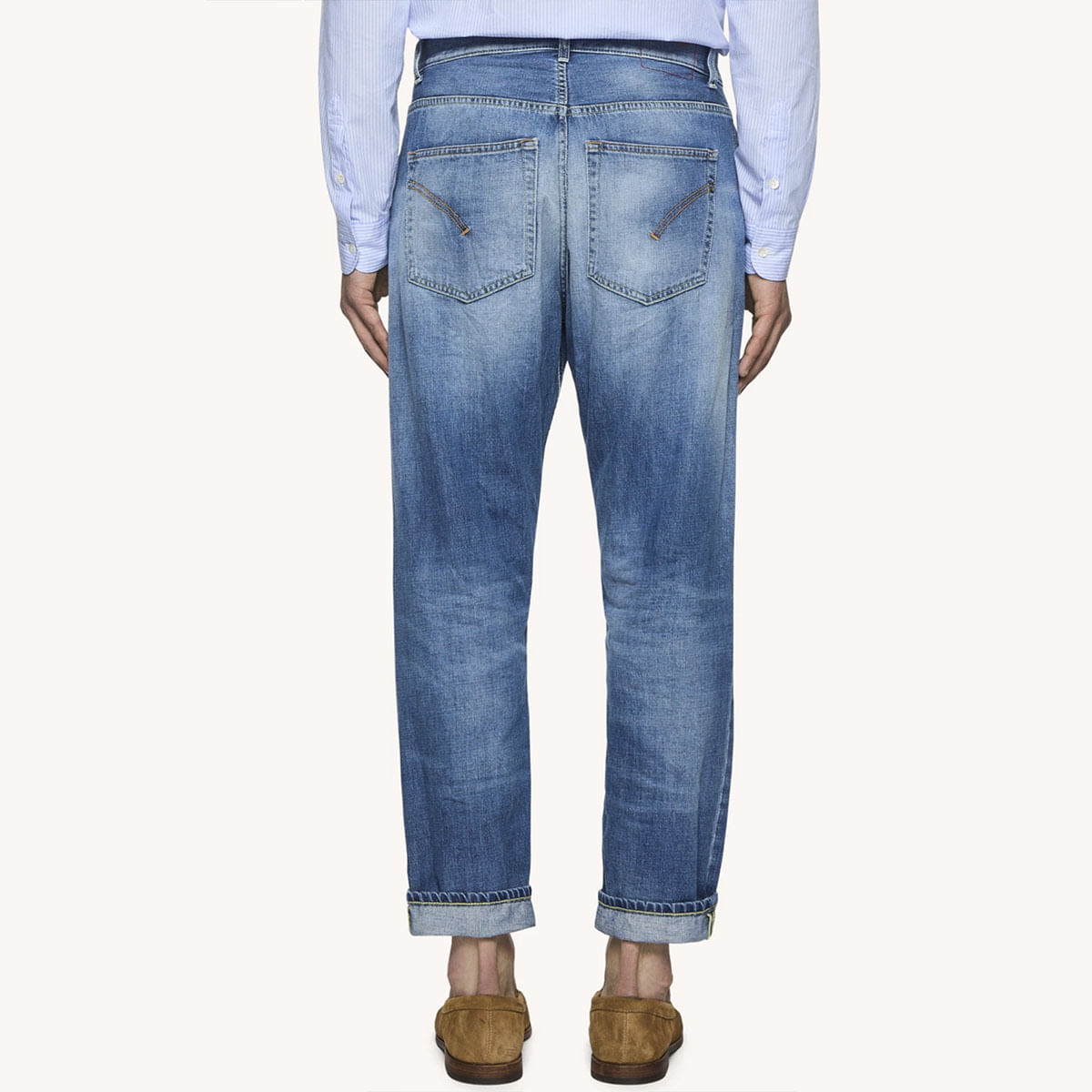 Dondup - Paco loose fit jeans in fixed denim on Arteni.it