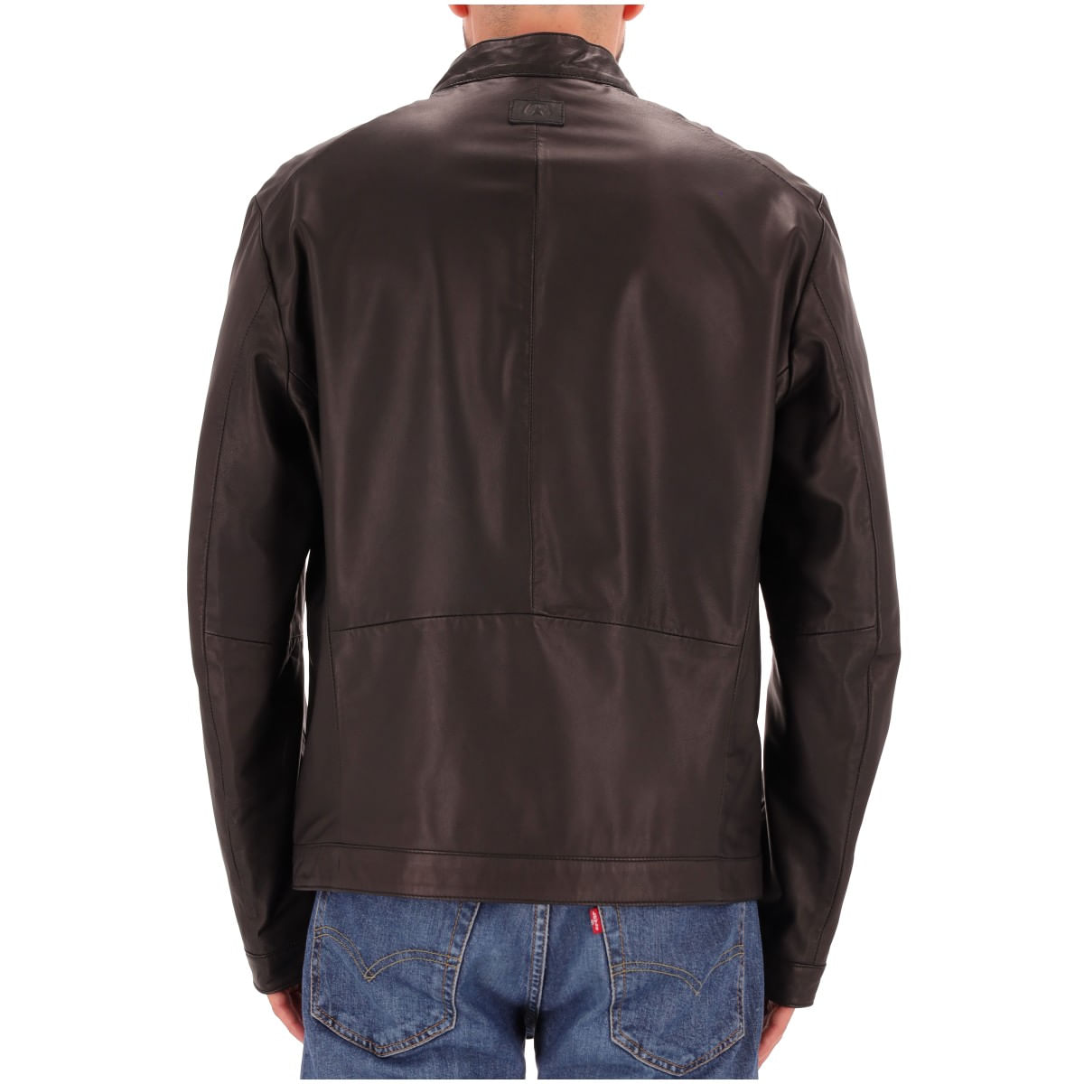 Milestone - Dave jacket in real leather on Arteni.it