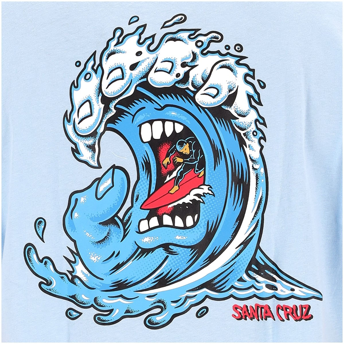 Santa Cruz - T-Shirt Screaming Wave su Arteni.it