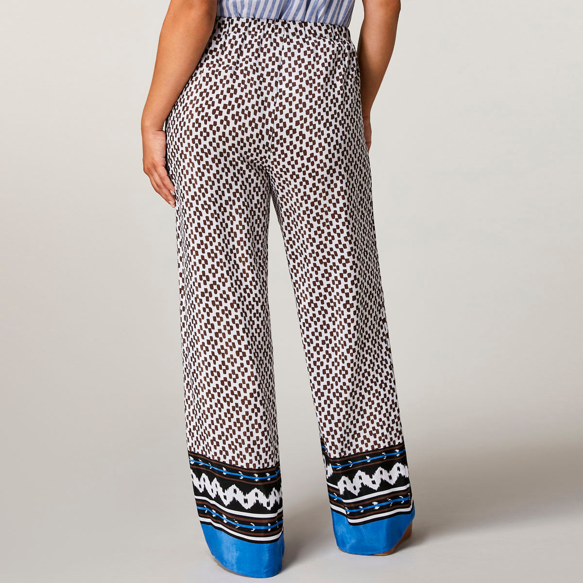 Persona By Marina Rinaldi - Pantalone in tela di misto viscosa Lessy su ...