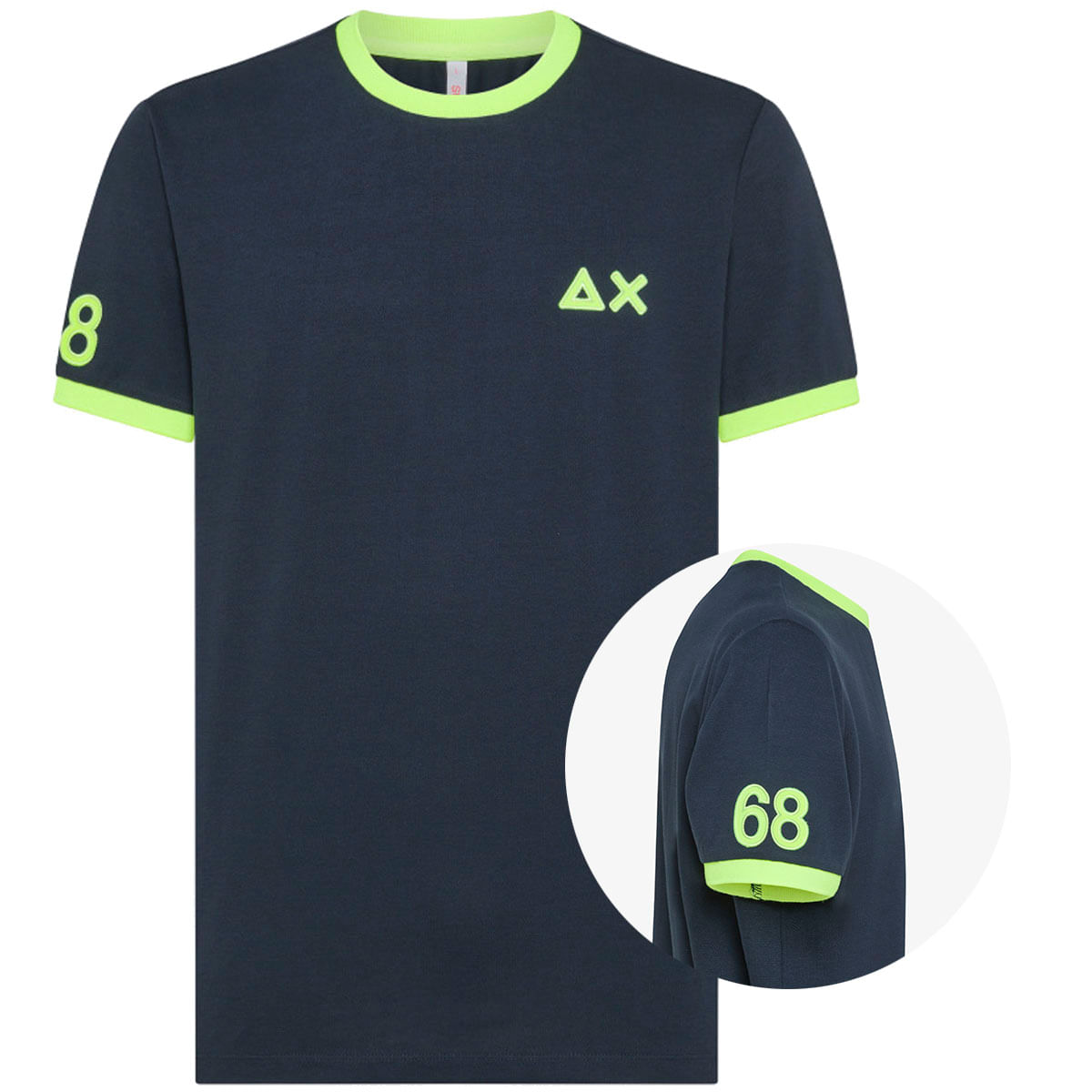 Sun68 - T-Shirt Logo Fluo su Arteni.it