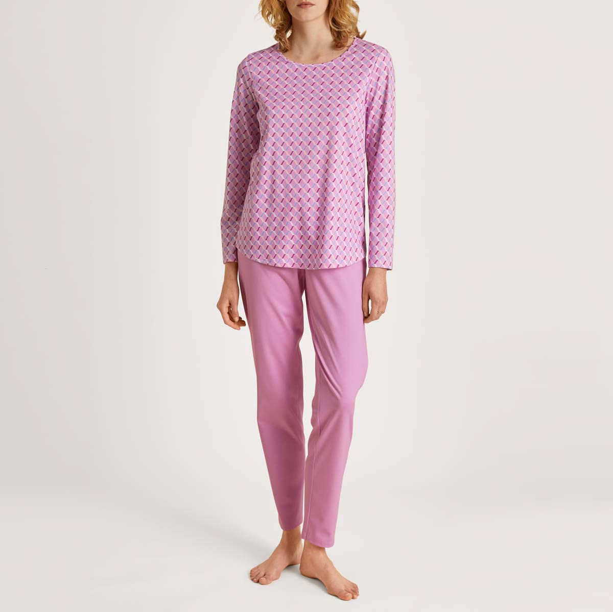 Calida - Long pink Daylight Dreams pajamas on Arteni.it
