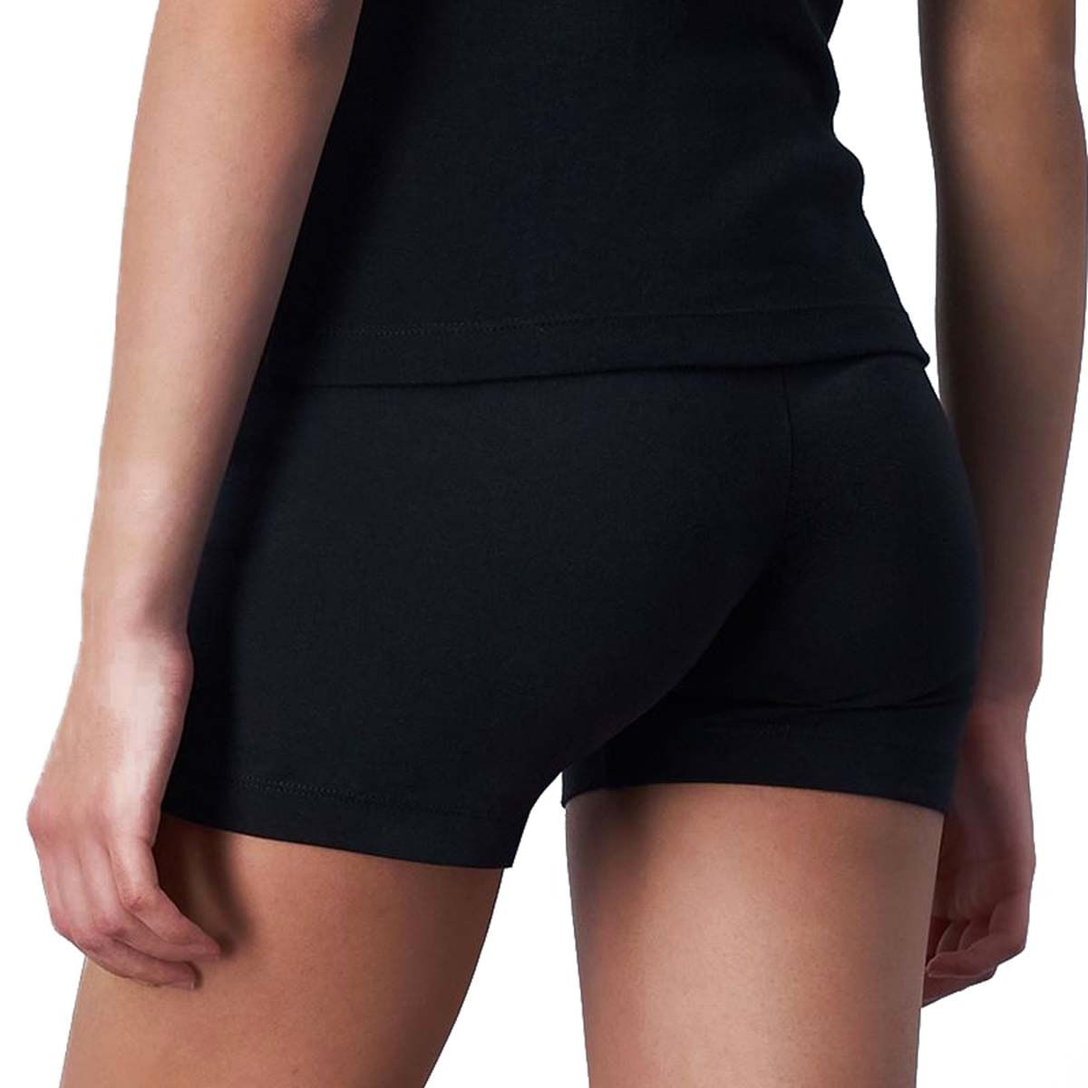 Champion - Black tight-fitting shorts on Arteni.it