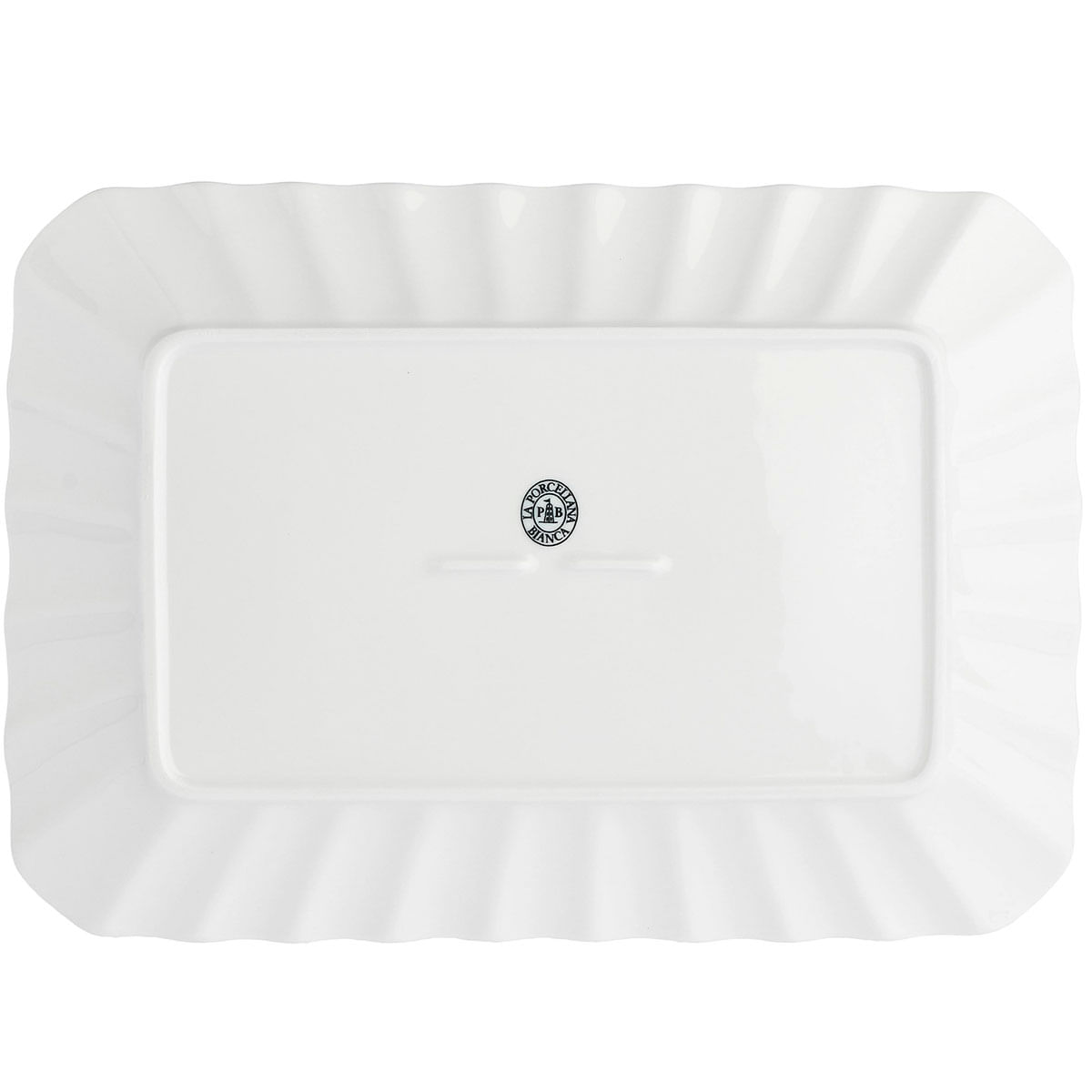 La Porcellana Bianca - Rectangular Tray 27x19 cm Ducale on Arteni.it