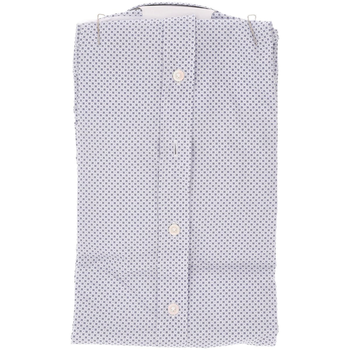 Bastoncino - Simo M/L shirt blue pattern on Arteni.it