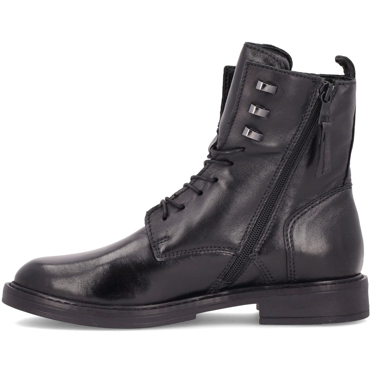 Mjus - Ankle boots with metal loops on Arteni.it