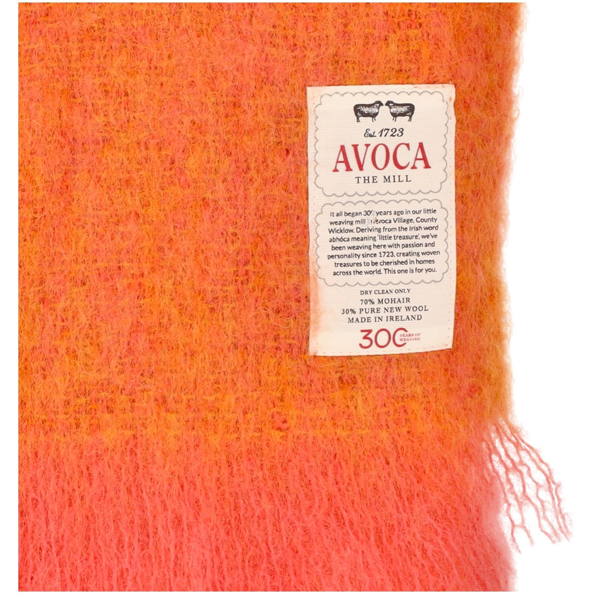 Avoca - Pure mohair blanket on Arteni.it