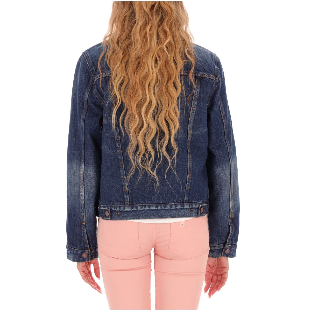Levi's - Giacca in denim con fodera in sherpa su Arteni.it