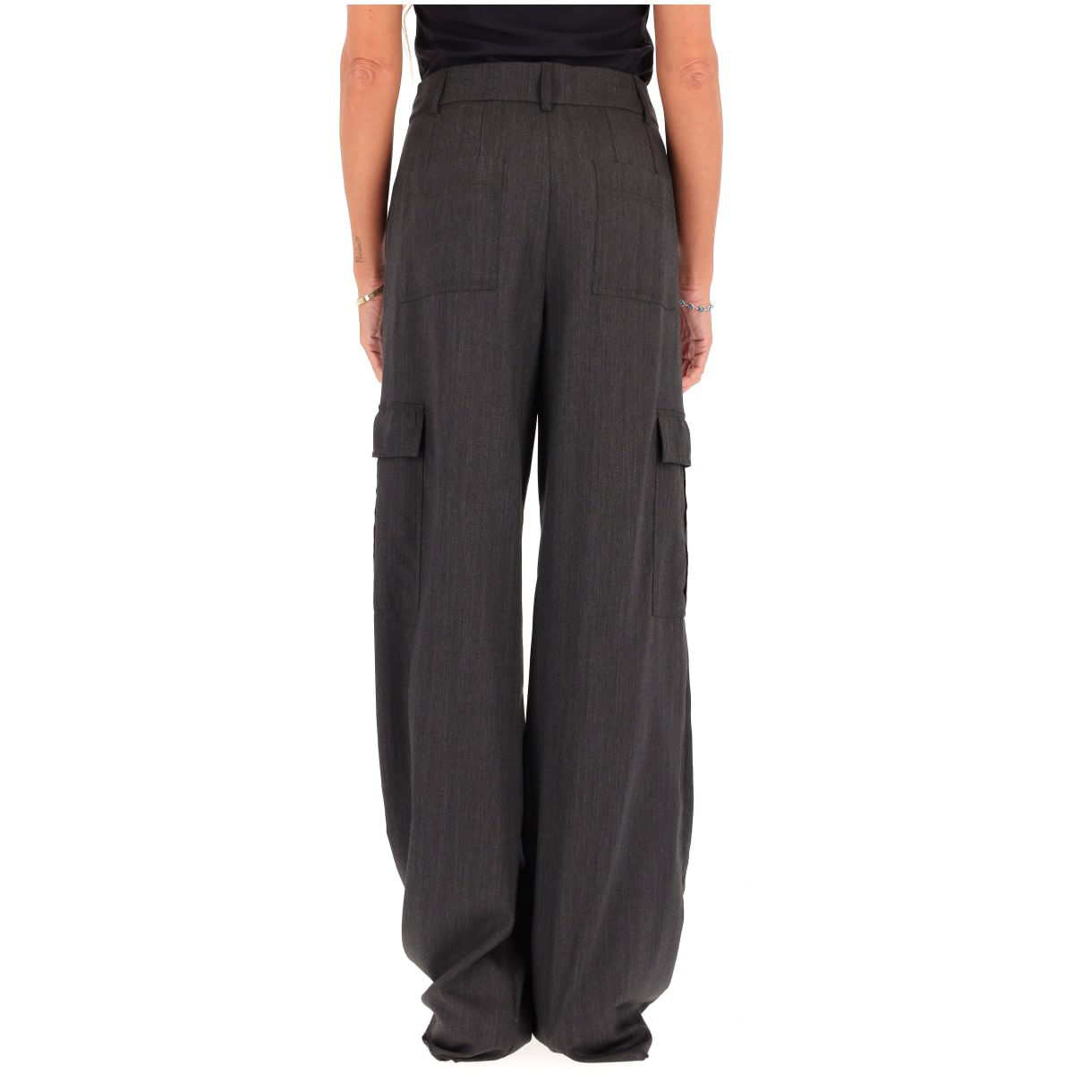 Marella - Wide Leg Cargo Pants Assunta on Arteni.it