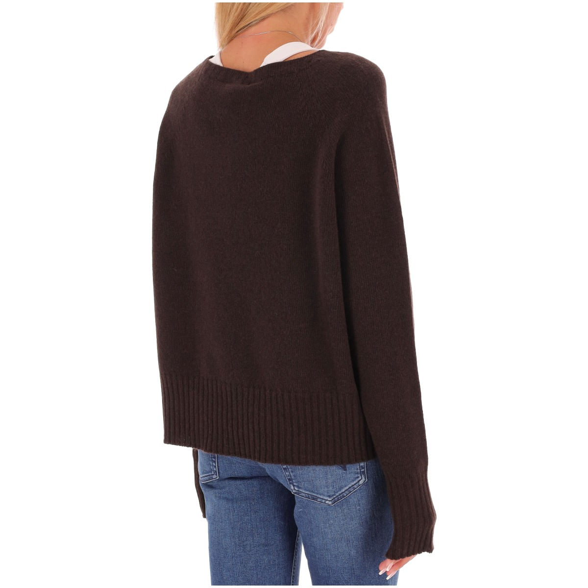 Marella - Cine over brown sweater on Arteni.it