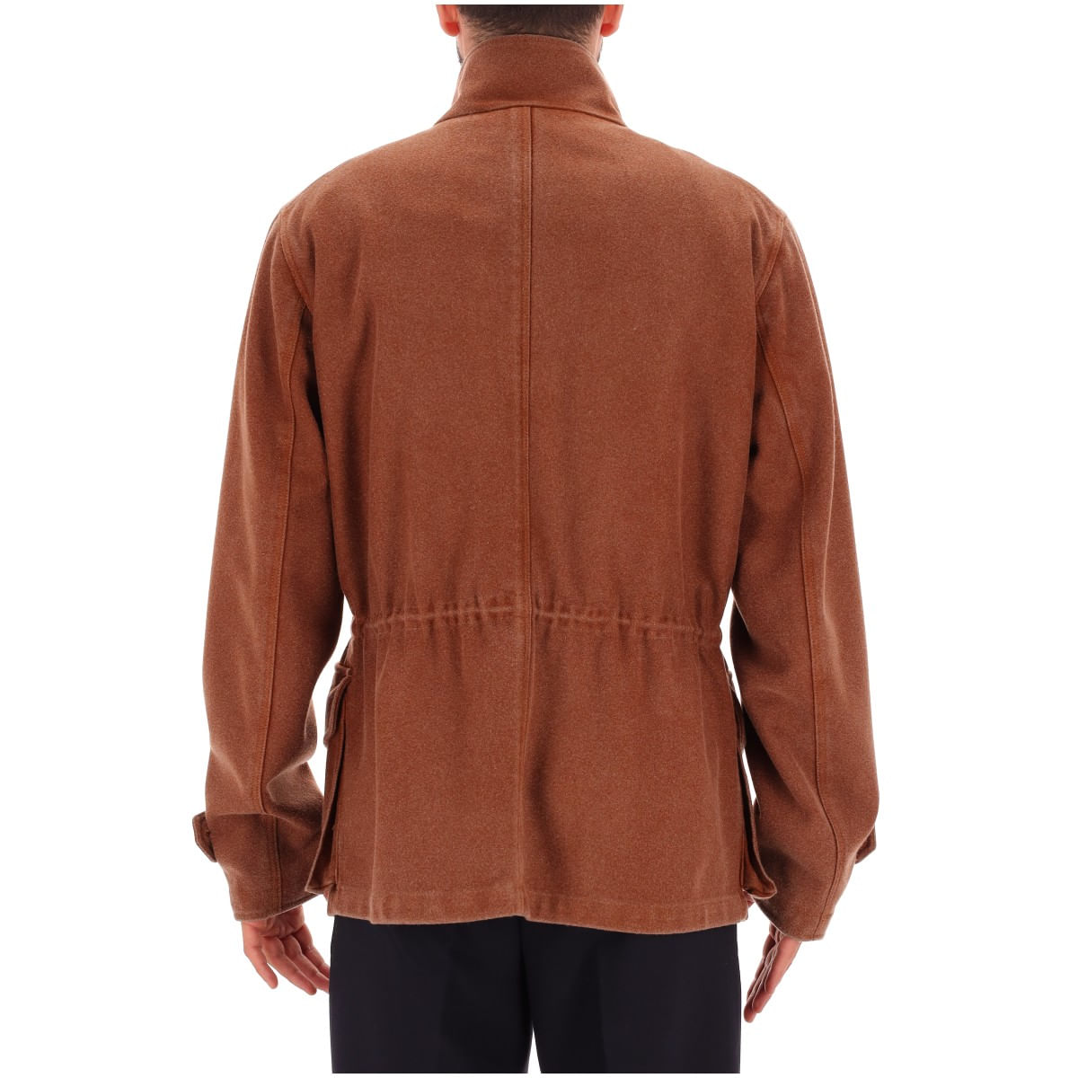 LBM 1911 - Burnt Brown Garment Dyed Field Jacket on arteni.it