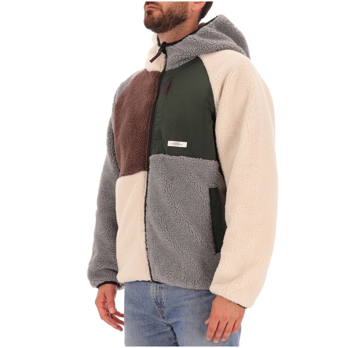 Element - Reversible sherpa jacket on Arteni.it