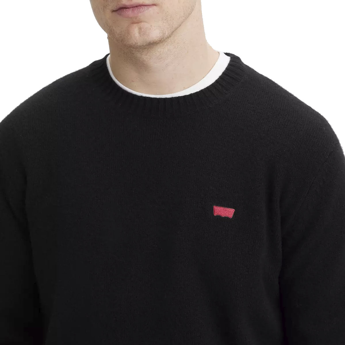 Levi's - Original Housemark black sweater on Arteni.it