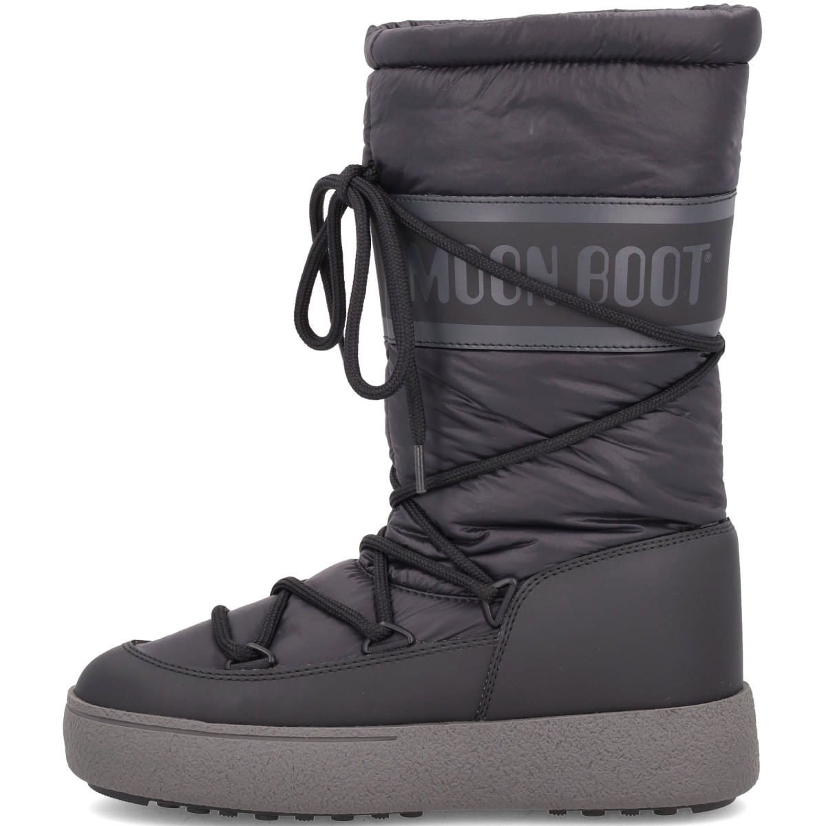 Moon Boot - LTrack High Nylon Black Après-Ski Boots on Arteni.it