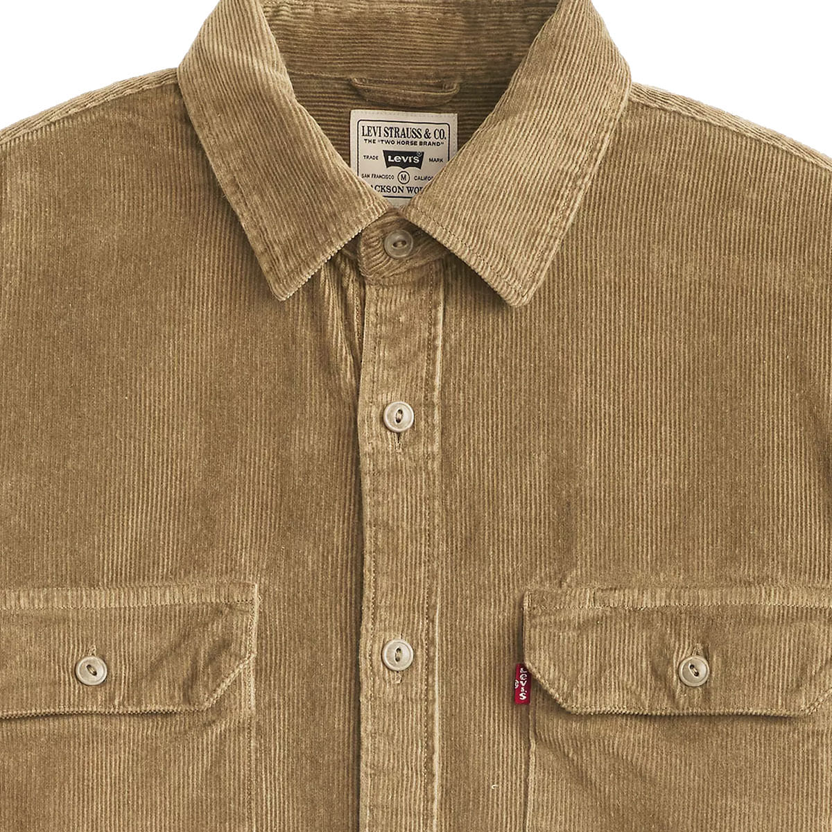 LEVI'S - Jackson Brown Corduroy Shirt Jacket on arteni.it