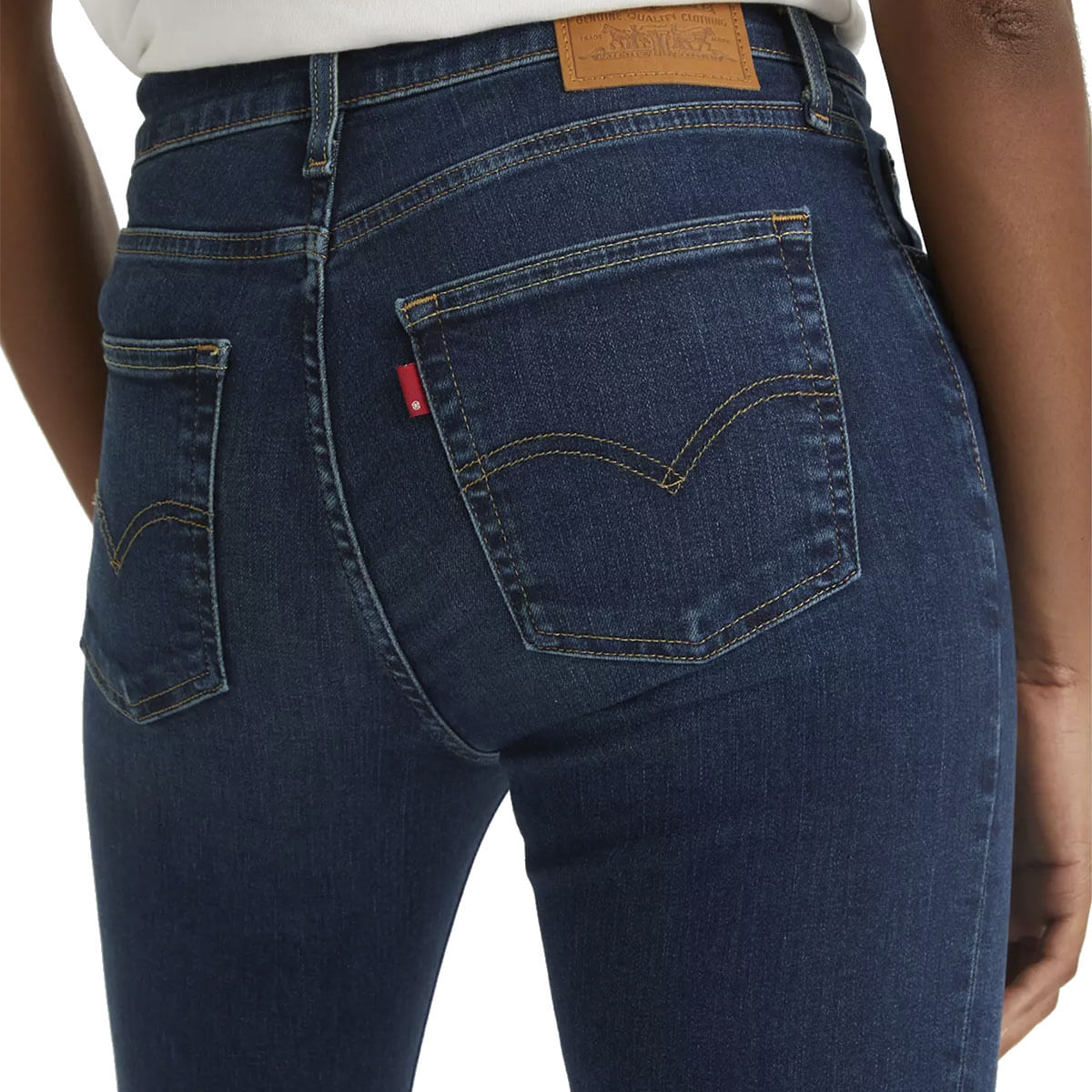 LEVI'S - 724 High Waist Blue Jeans on arteni.it