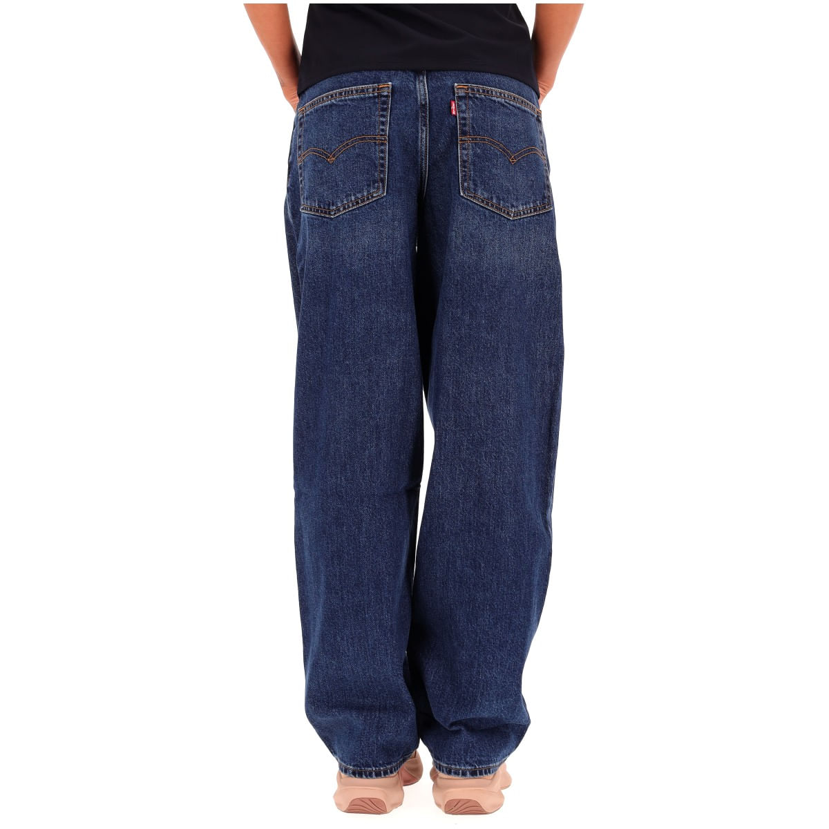 LEVI'S - Baggy Dad Jeans Blue Washed Effect on arteni.it
