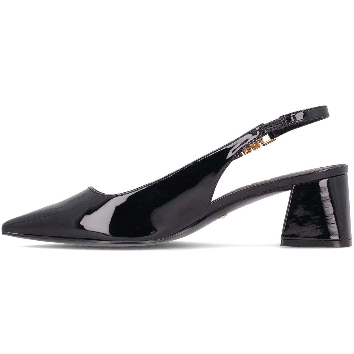 Guess - Patent leather G logo pointed toe slingback on Arteni.it
