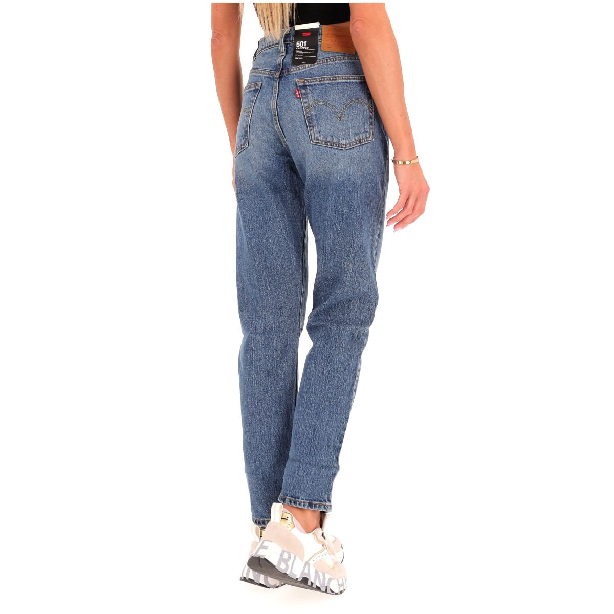 Levi's - Jeans 501 Cropped su Arteni.it