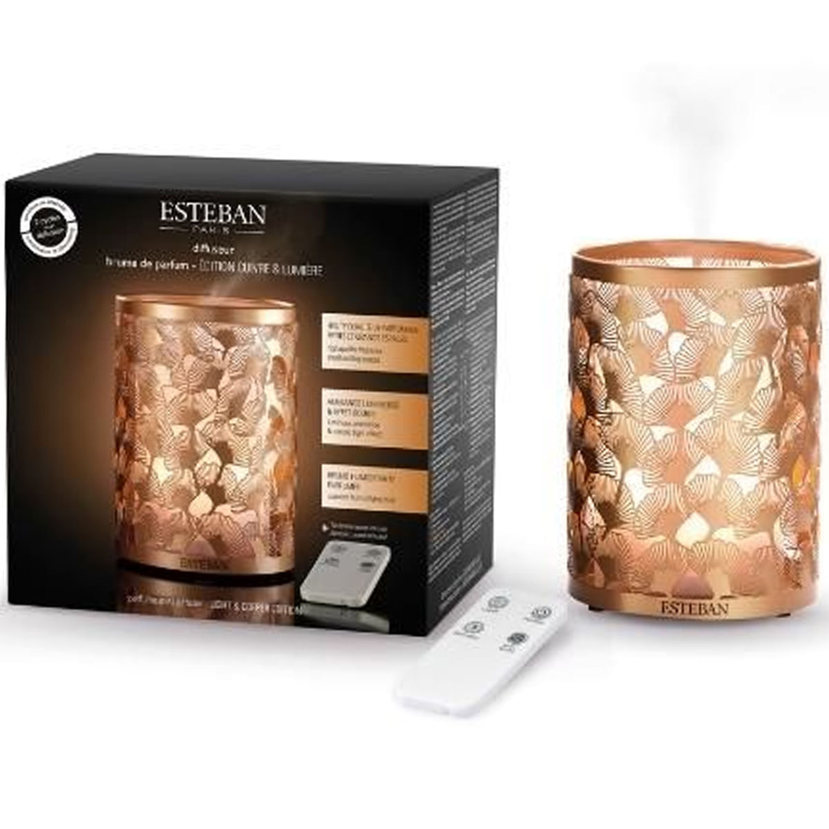 Esteban Paris Fragrances - Copper & Light Diffuser at Arteni.it