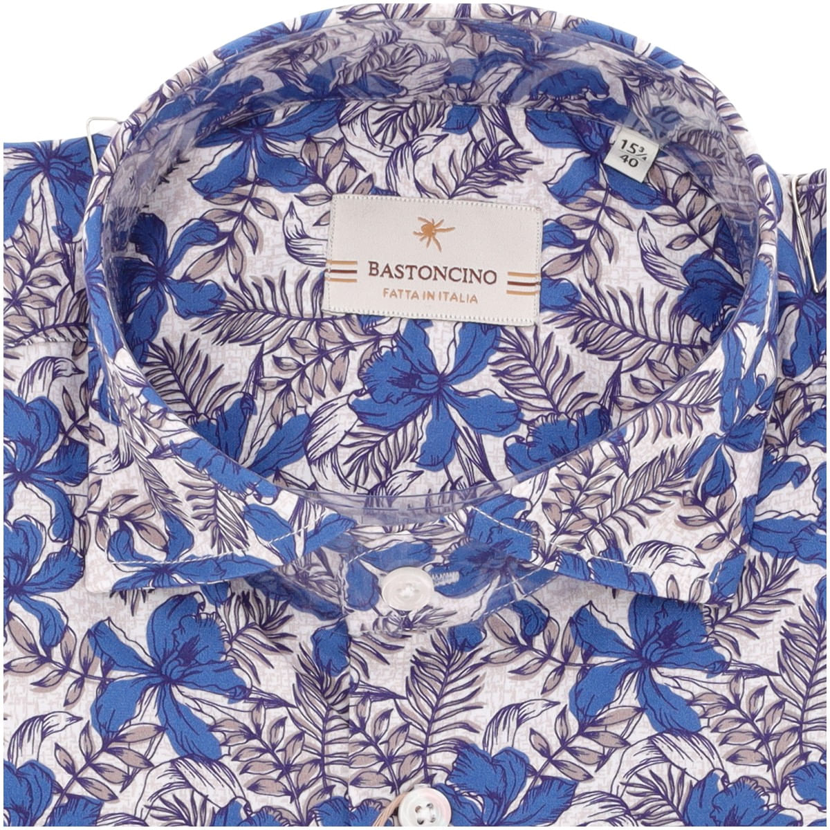 Bastoncino - Simo Floral Cotton and Modal Arteni Shirt