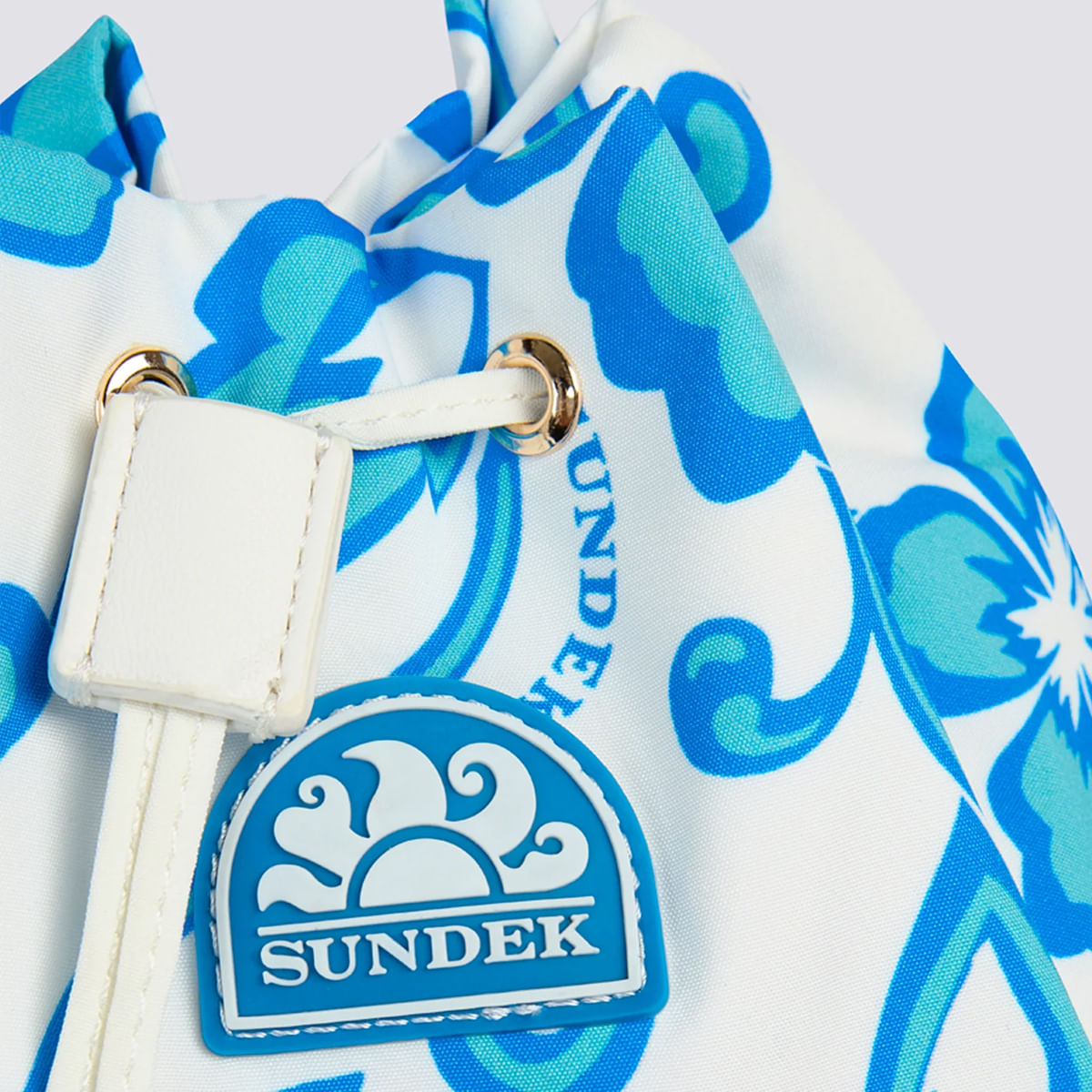 SUNDEK - Sami bag with floral print on arteni.it