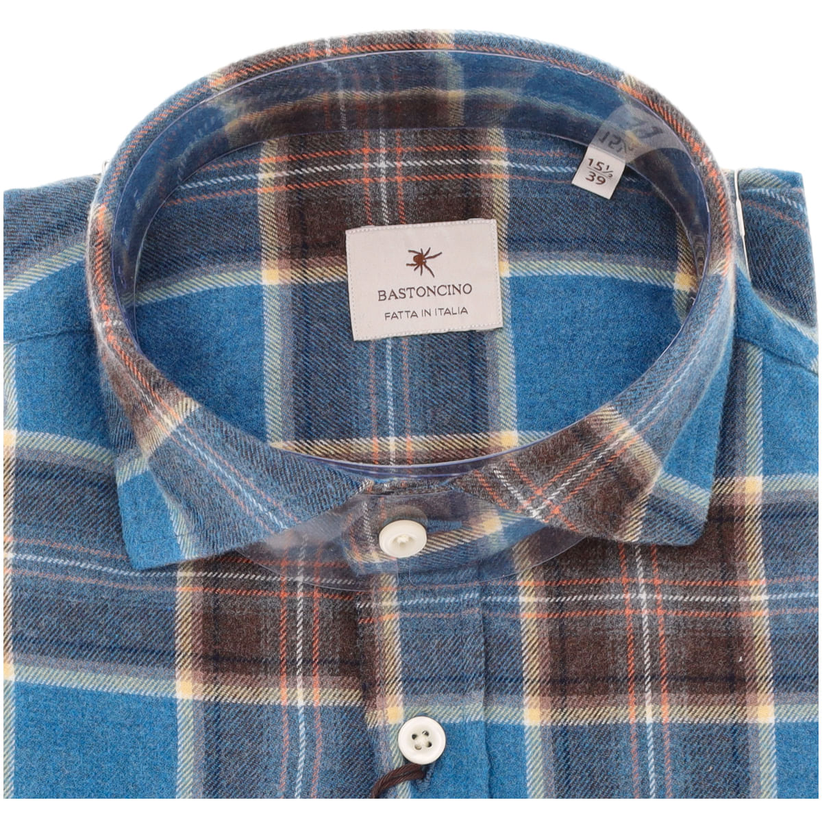Bastoncino - Simo M/L flannel shirt on Arteni.it