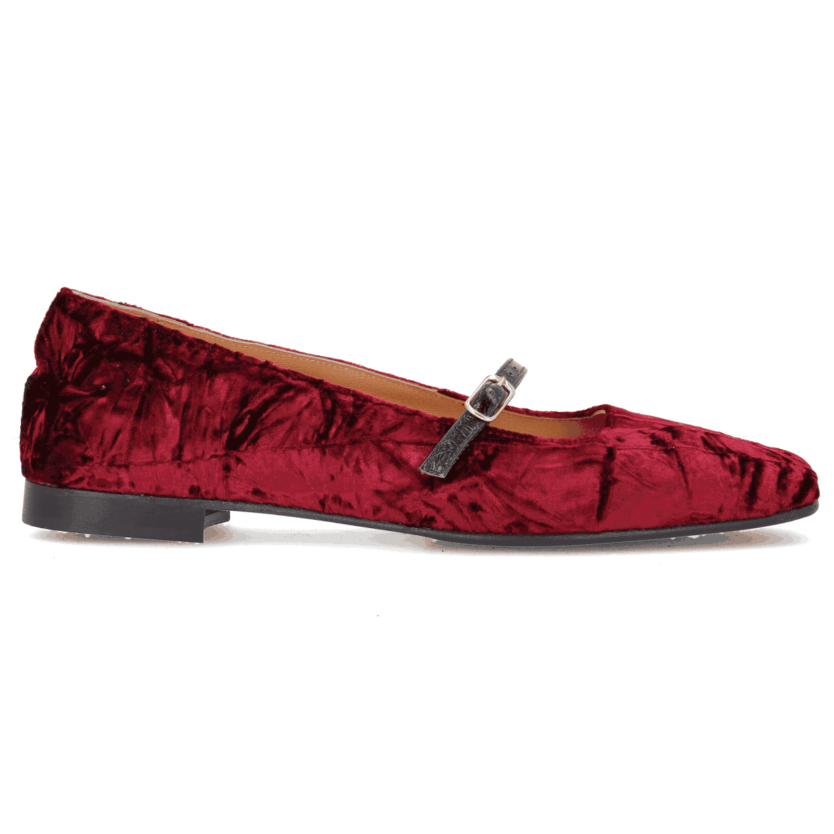 Ton Gout - Red Velvet Ballet Flats on Arteni.it