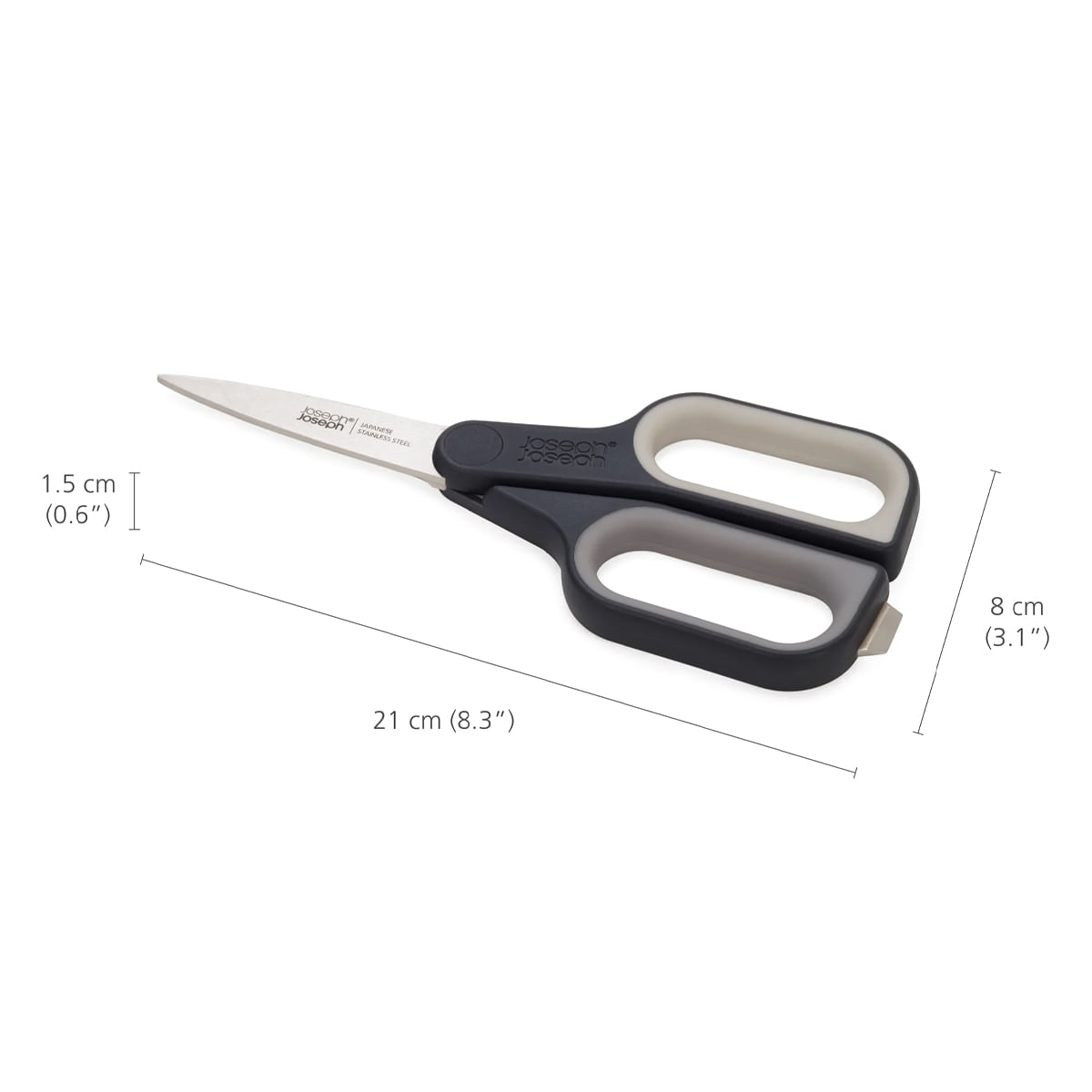 Joseph Joseph - CutPlus scissors with integrated cutter