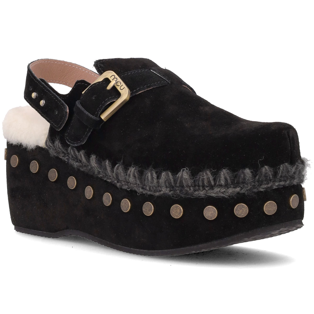 Mou - Sabot suede clog su Arteni Shop