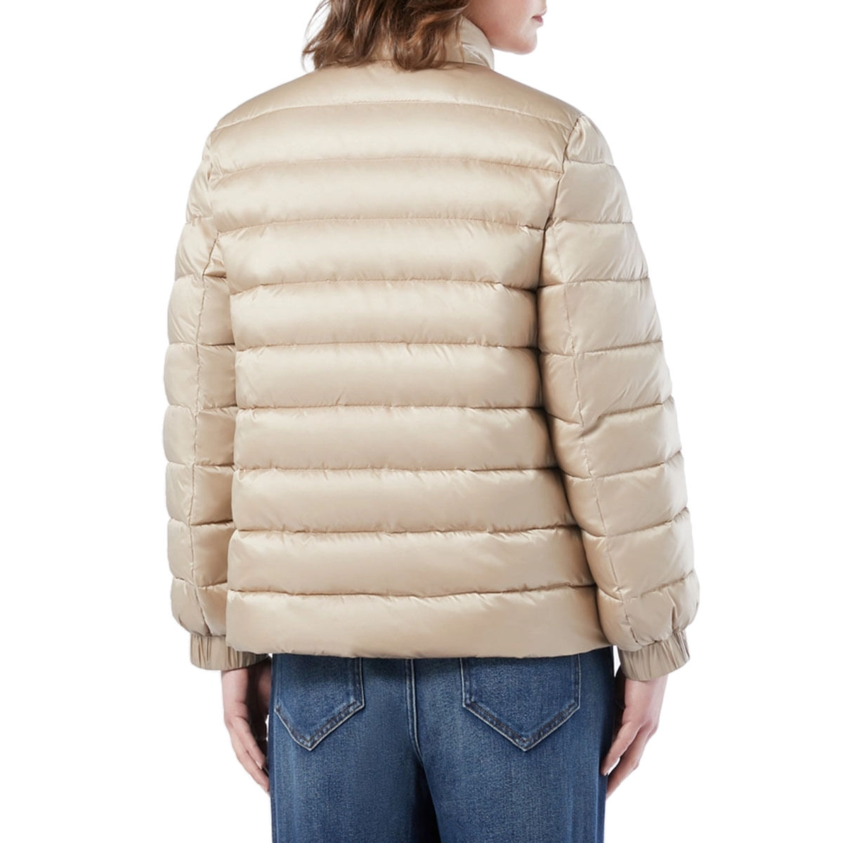 Persona By Marina Rinaldi - Piumino in nylon cangiante Ape