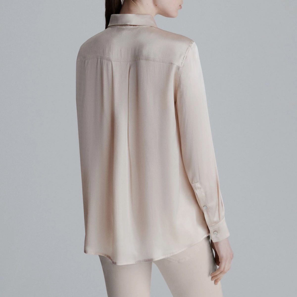 Marella - Camicia in raso di misto seta Bunny su Arteni.it